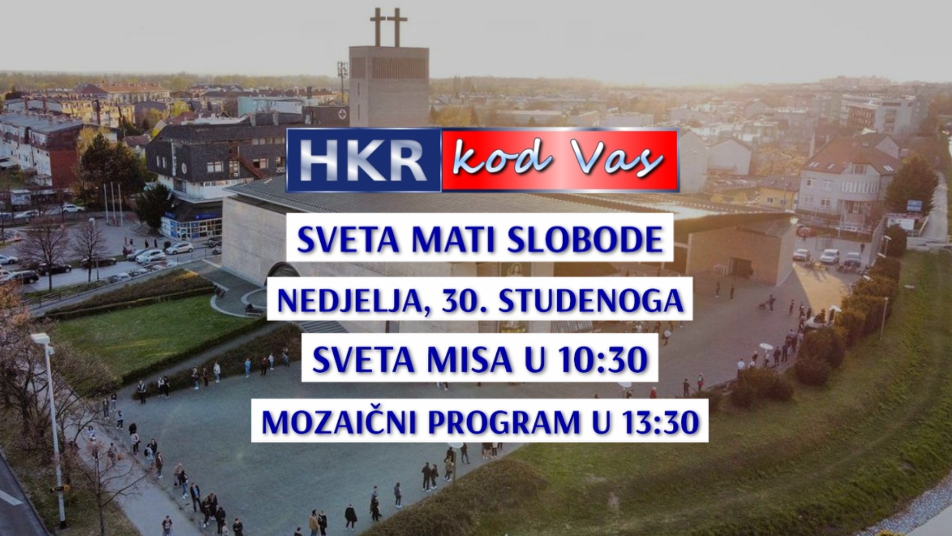 NEDJELJA 13:30 "HKR kod vas" na Jarunu! - HKR